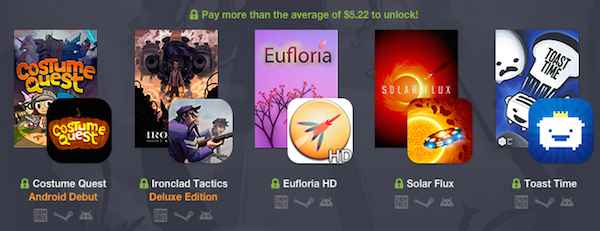Humble PC & Android Bundle 12 : un excellent pack à prix d’ami